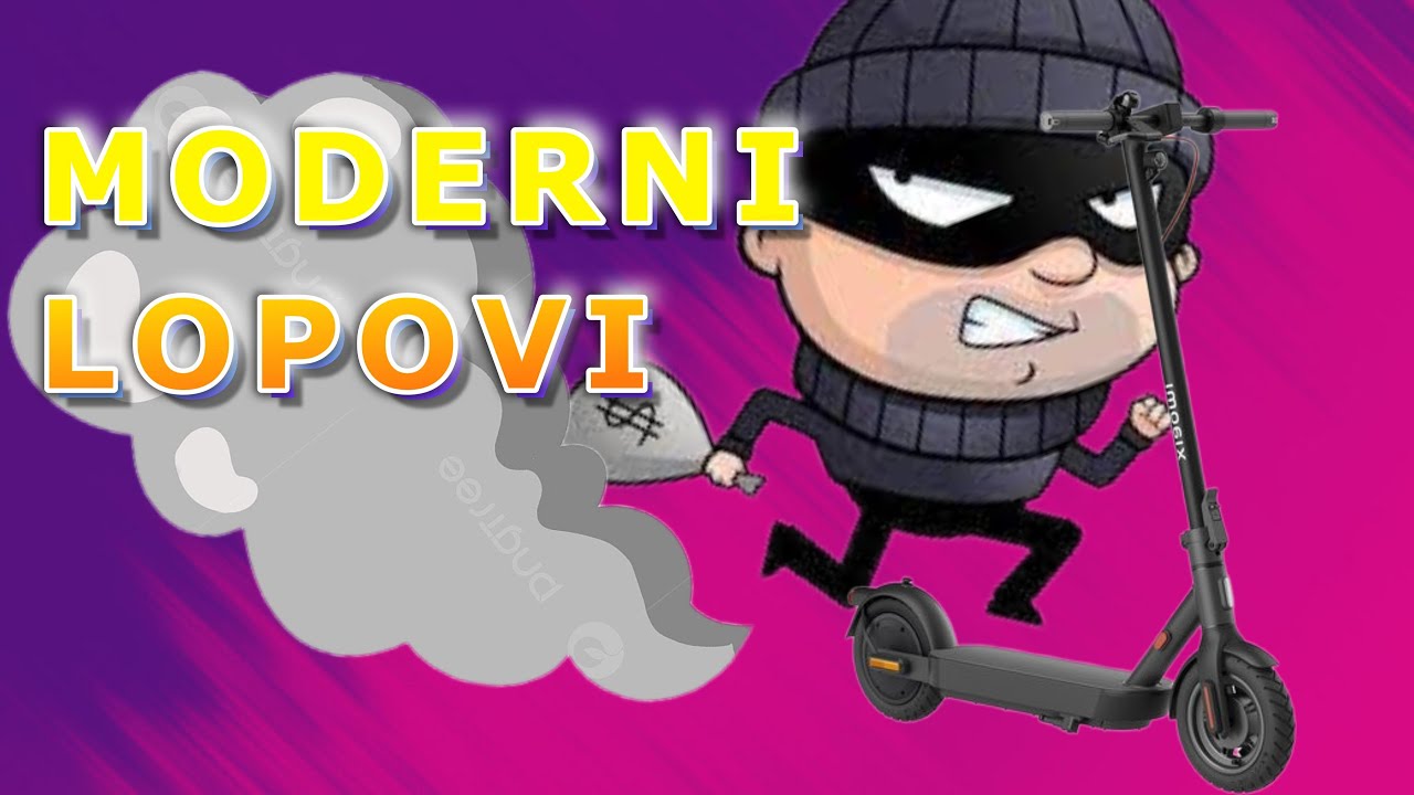 Ovo su Moderni Lopovi i sve ih je vise - YouTube