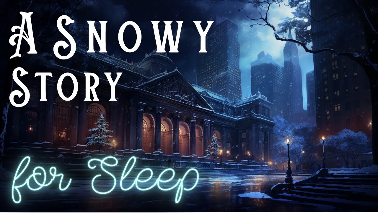 A Snowy Story A Snowy Night at the New York Public Library Peaceful ...