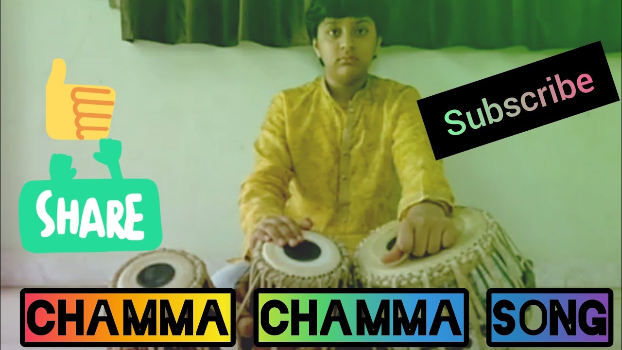 CHAMMA CHAMMA SONG COVER ON TABLA BY TABLA PLAYER MADHAV(TPM). - YouTube