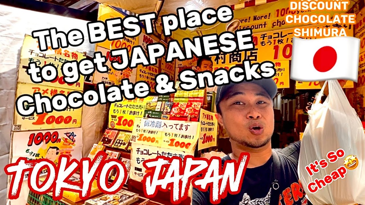 BEST Japanese CHOCOLATES & Snacks in TOKYO 🇯🇵 - YouTube
