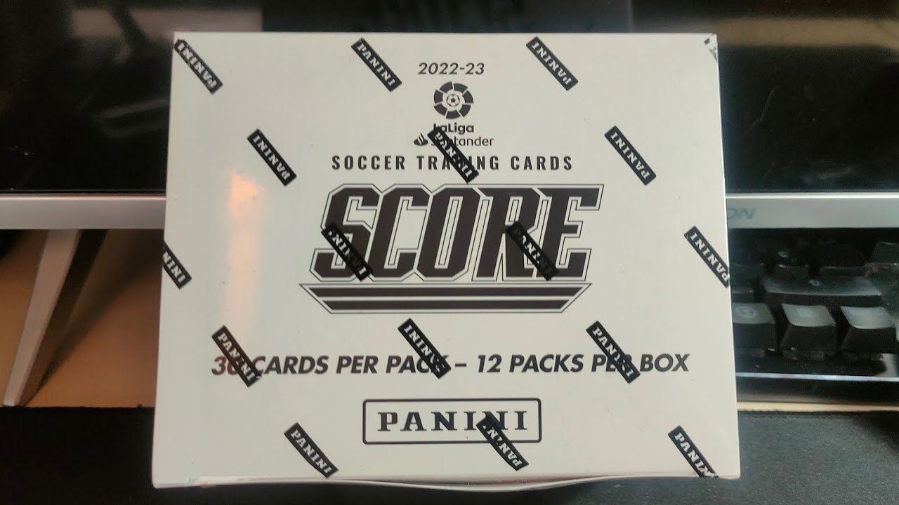 Fat Packs Box Panini Score La Liga 2022-23 - YouTube