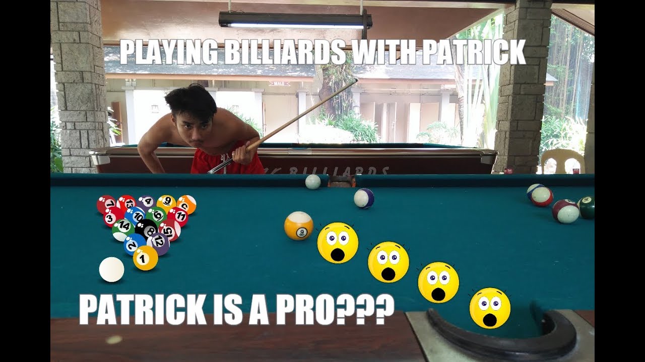 PLAYING BILLIARDS WITH PATRICK | J&L Channel - YouTube