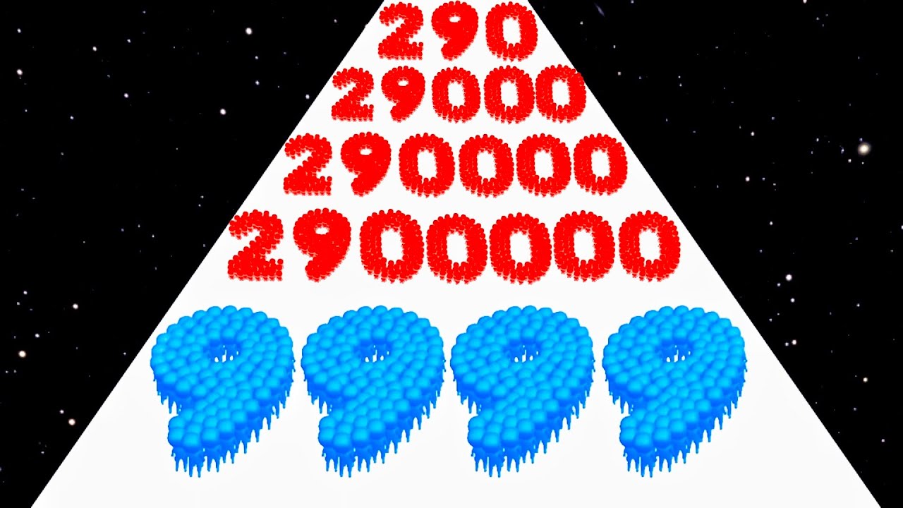 Number Running Game vs Crowd Number Run 3D - (Freeplay Original) Max ...
