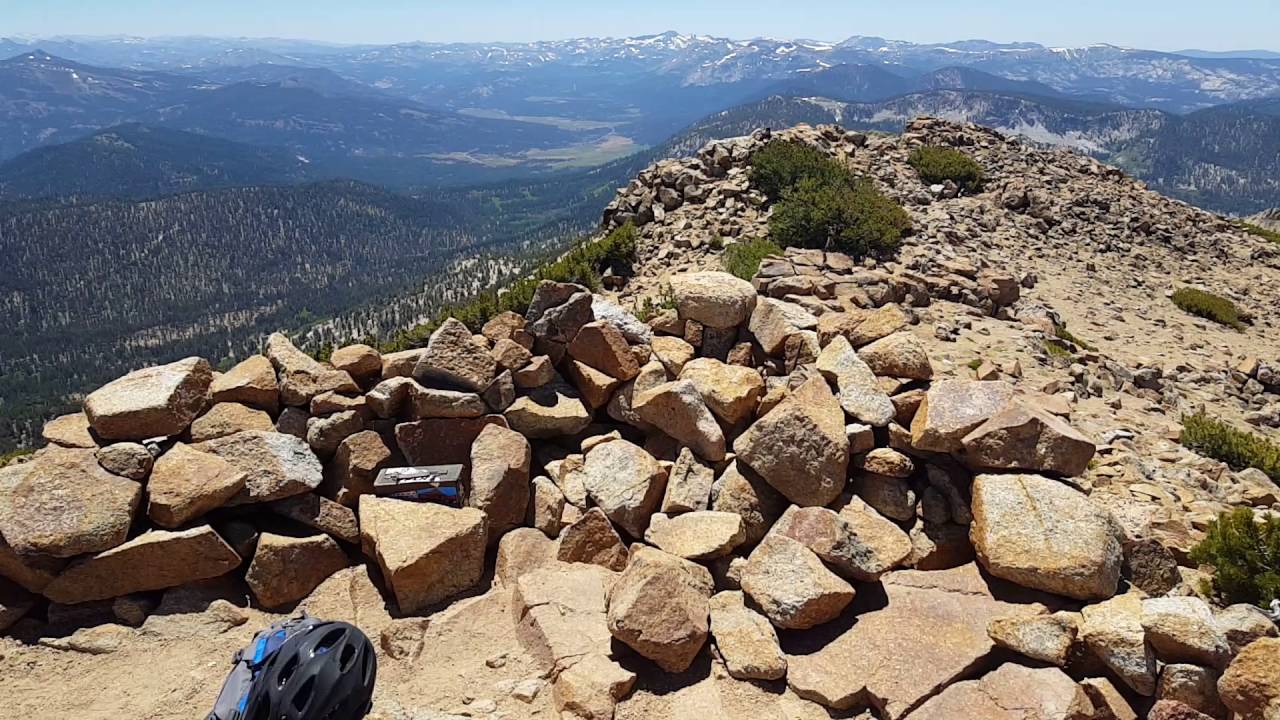 Top of Freel Peak, CA 10,880 feet - YouTube