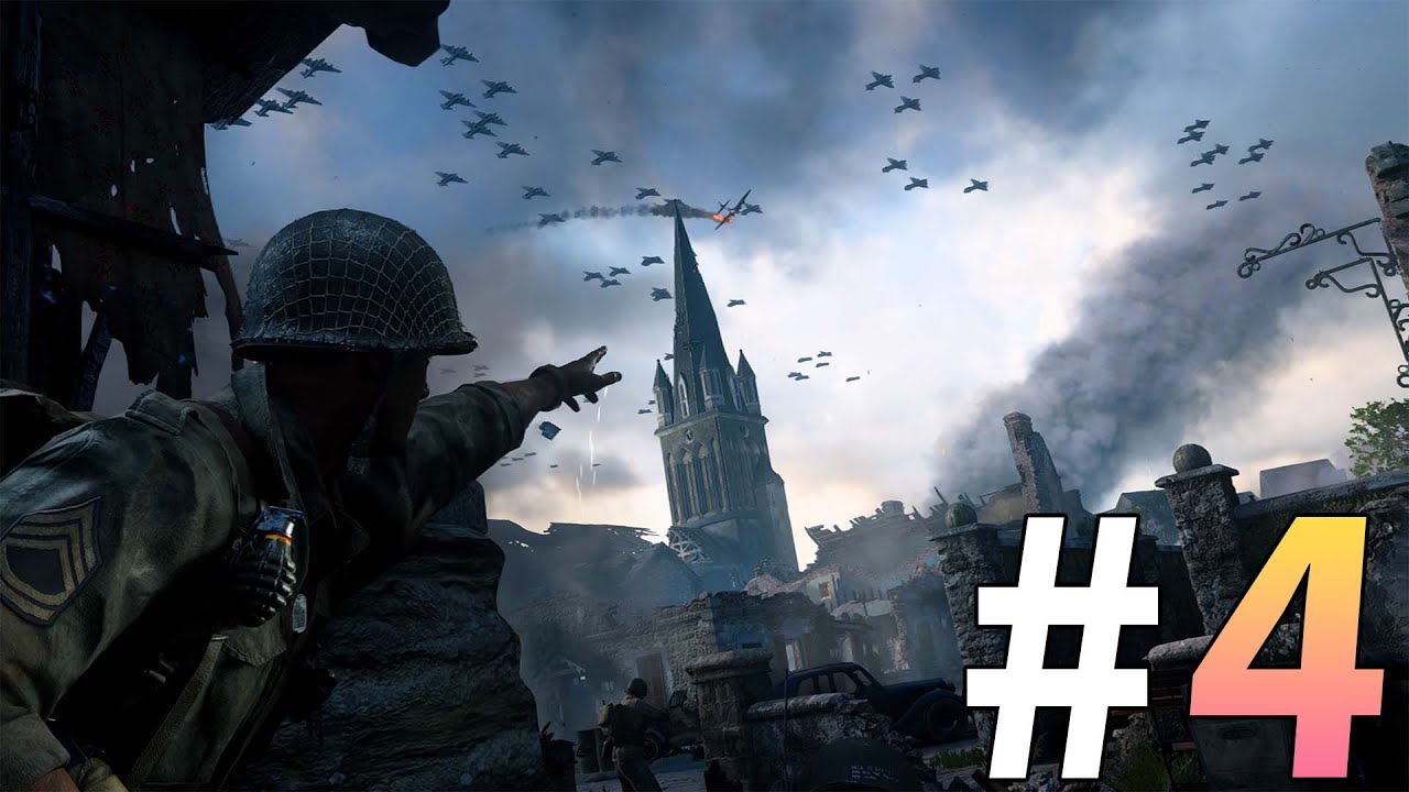 PARİS'İN İŞĞALDAN AZAD EDİLMƏSİ - CALL OF DUTY : WWII | 4.BÖLÜM - YouTube