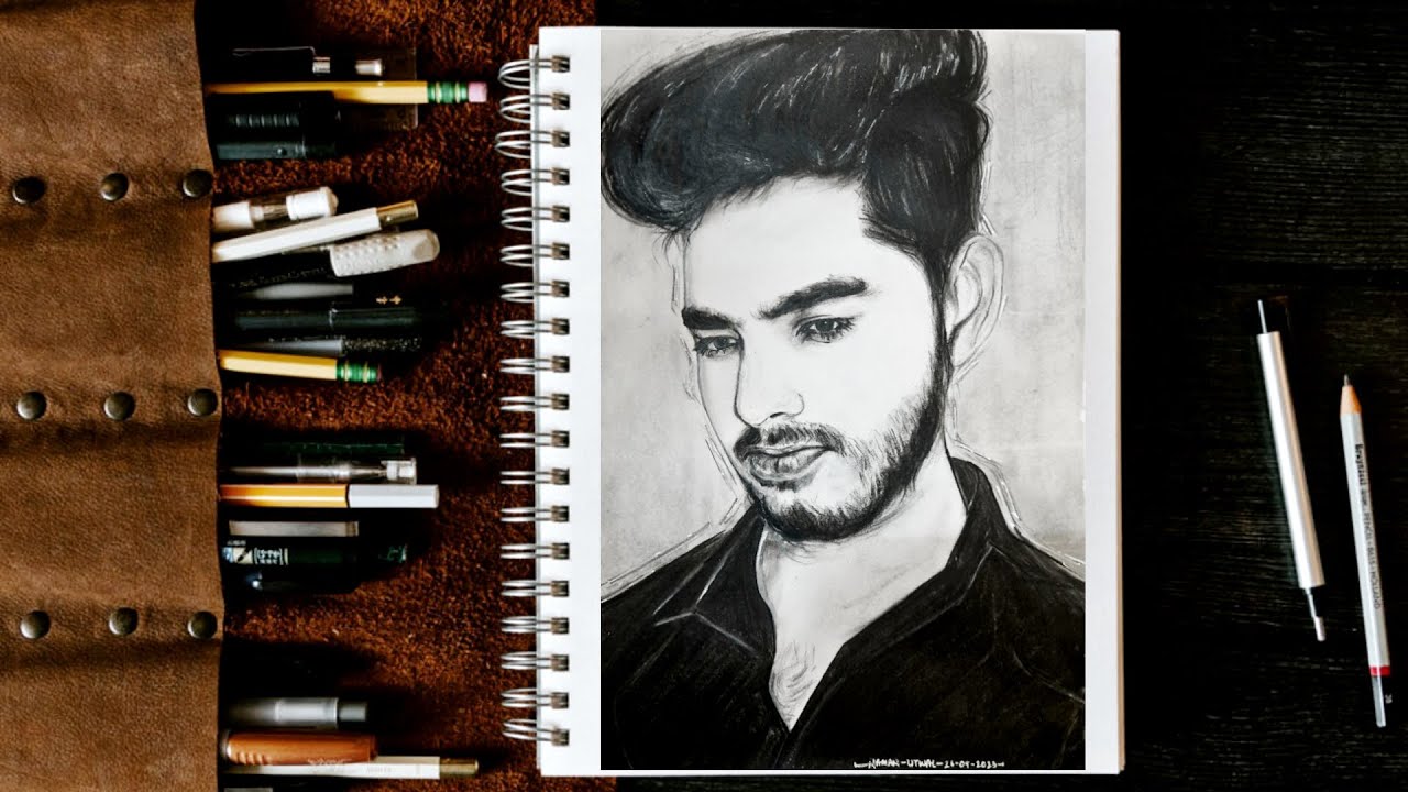 Drawing A Commission Work 😍 Timelapse - YouTube