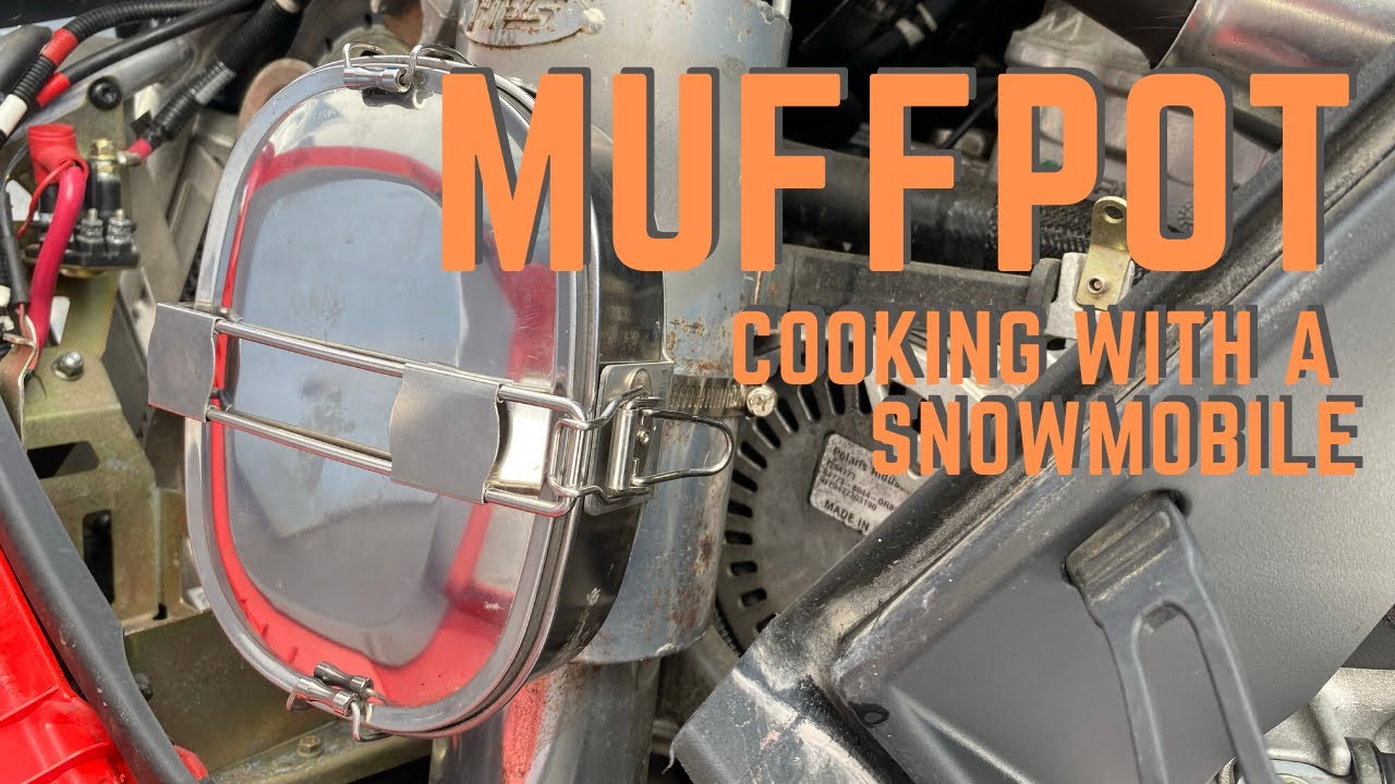 Muffpot cooking with a Snowmobile - YouTube