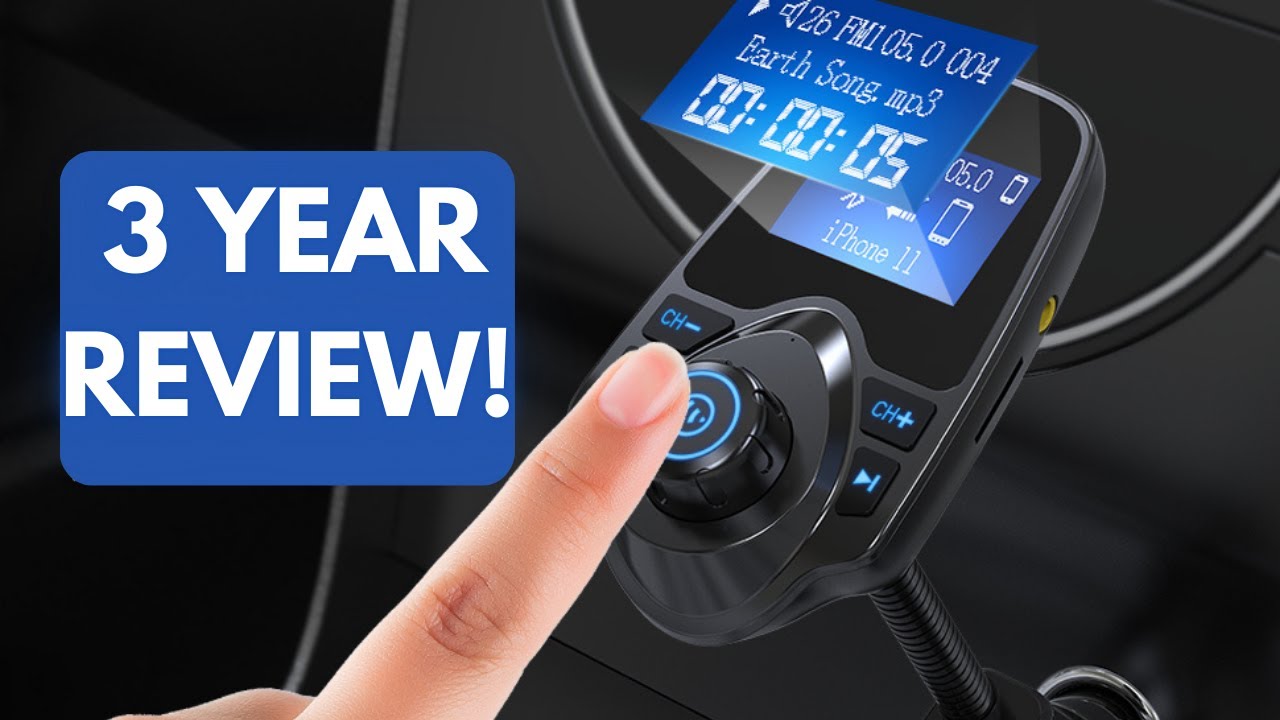 NULAXY KM18 BLUETOOTH FM TRANSMITTER LONG TERM REVIEW! - YouTube