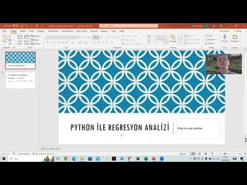 Python ile Regresyon Analizi - Scikit-learn ve statsmodel kütüphaneleri ...