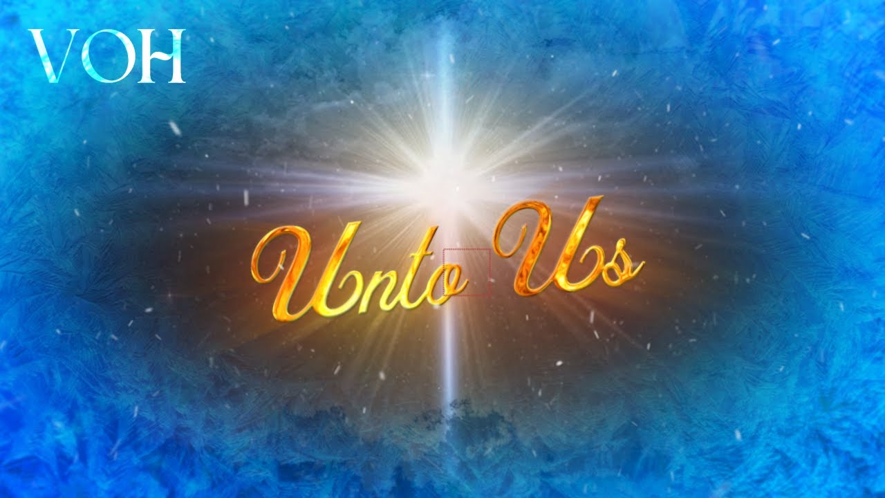 Aaron Shust - Unto Us (Lyrics Video) - YouTube