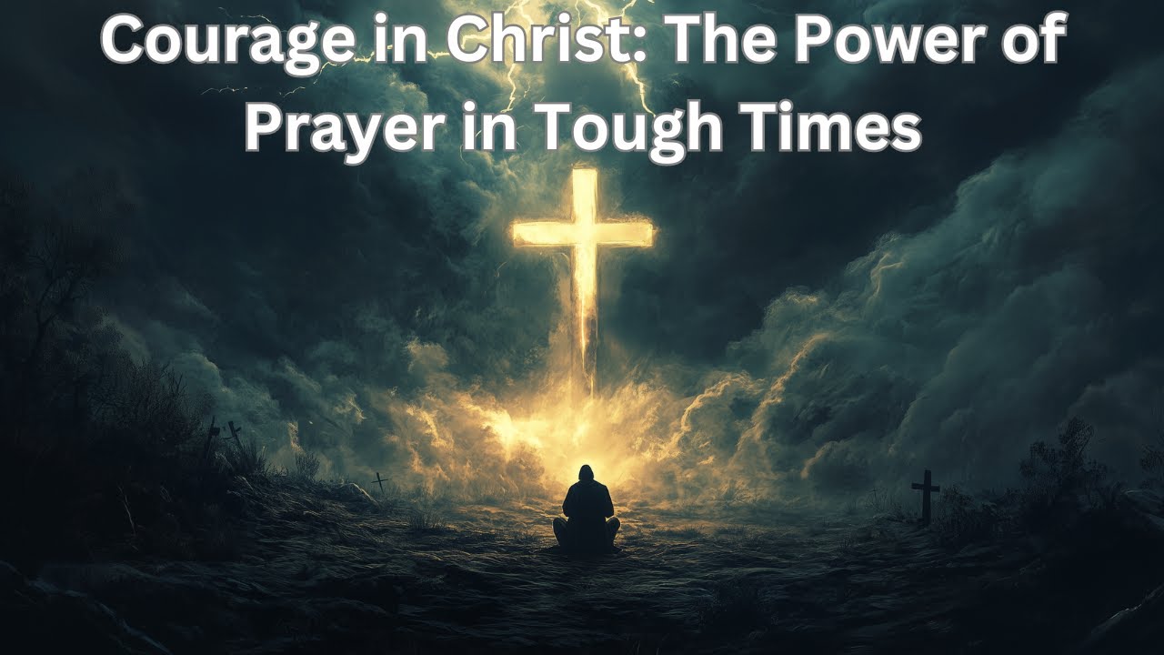 Courage in Christ: The Power of Prayer in Tough Times - YouTube