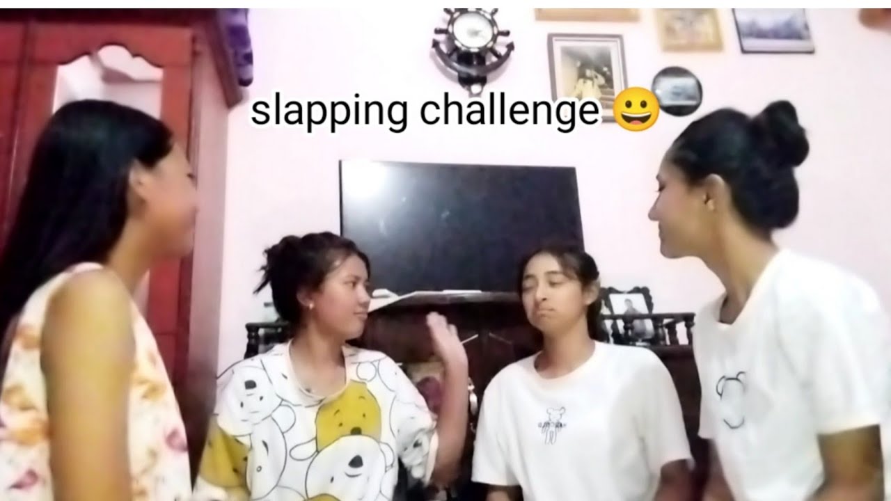 slapping challenge with my sister 😂#keepsupporting #plese_subscribe ...