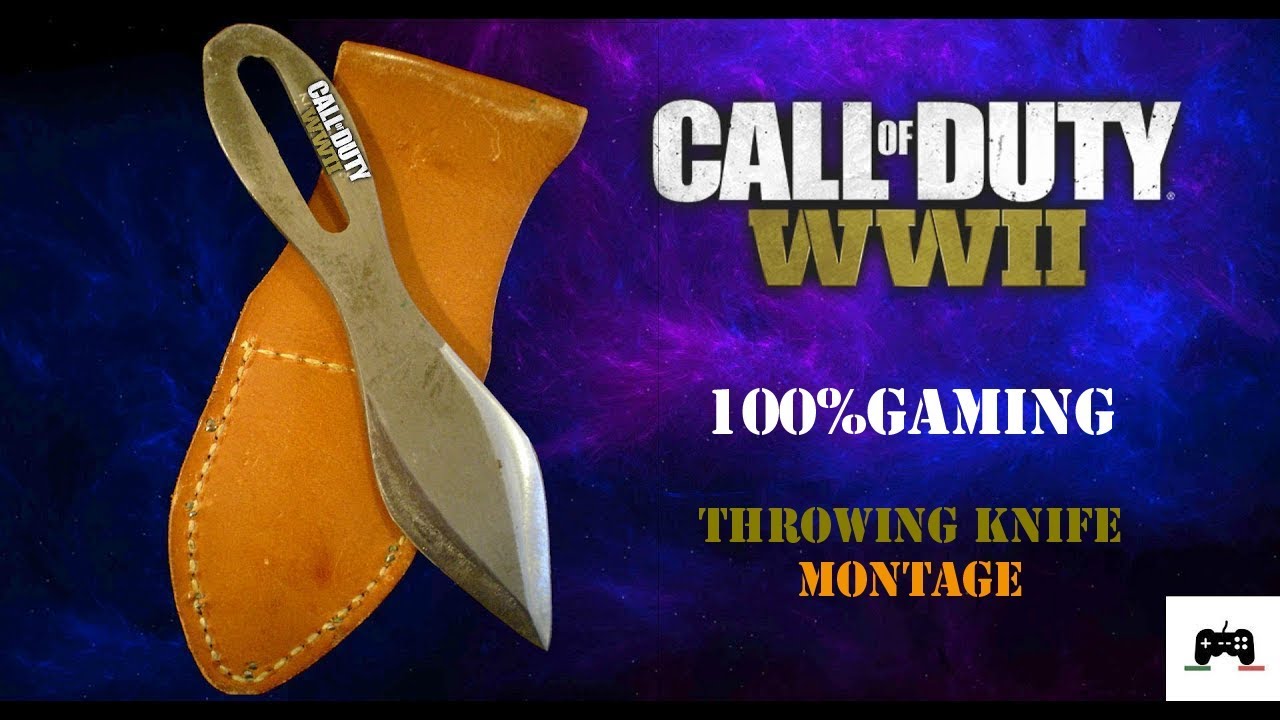 Throwing Knife Montage - Call of Duty WW2 - YouTube