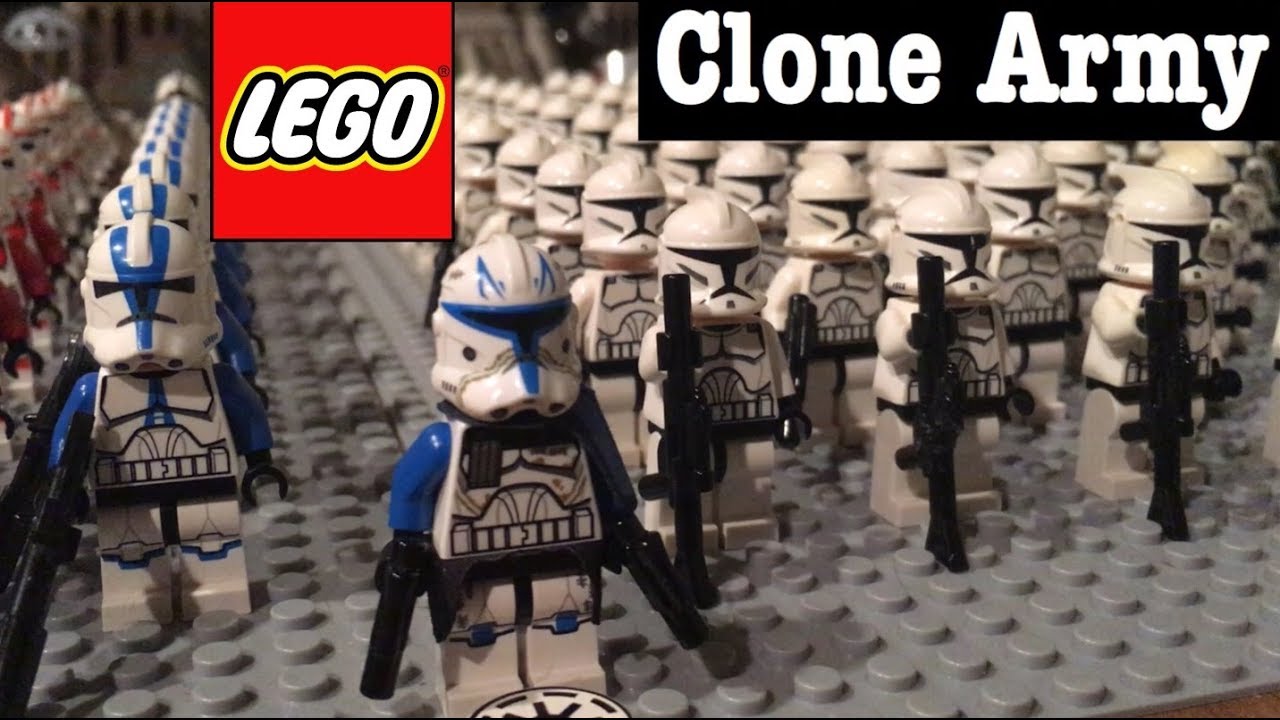 LEGO Star Wars Clone Army 2018! HUGE! 1080p HD! - YouTube