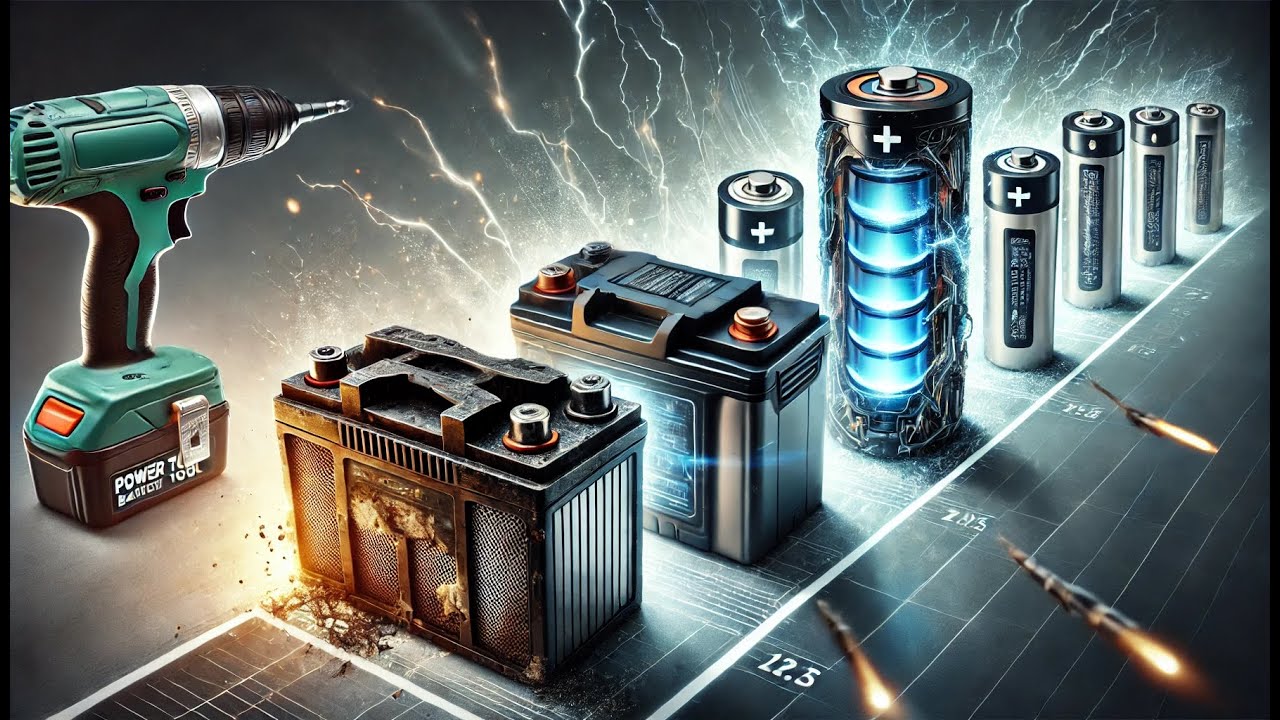 The Evolution of Power Tool Batteries: From Clunky Bricks to ...