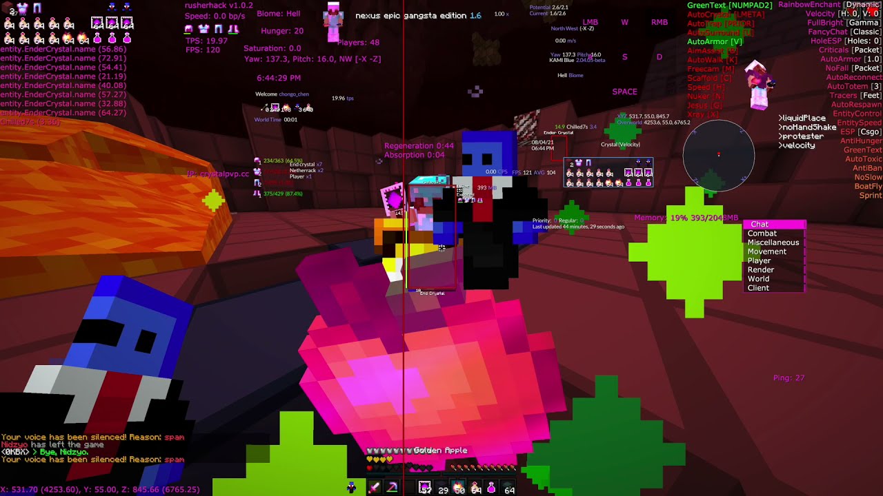 20 subscriber special! Cpvp including 9b spawn bedrock etc - YouTube