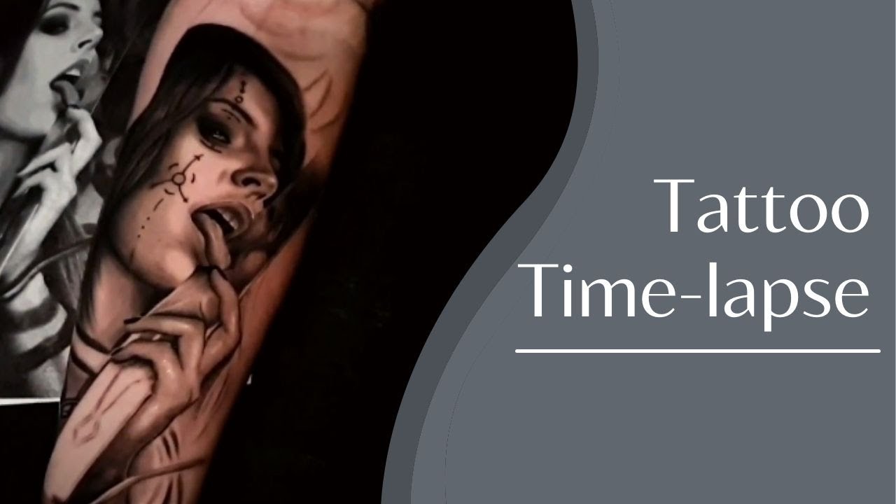 Tattoo process | Time lapse | Part I - YouTube