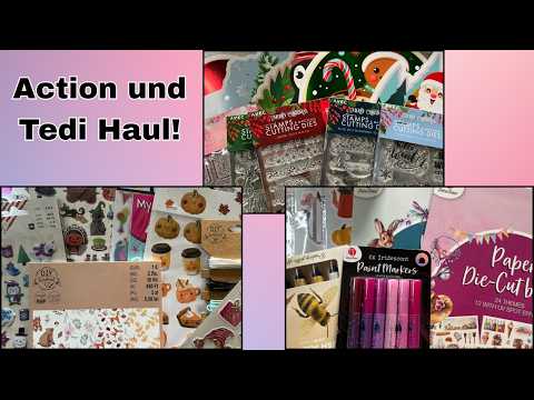 Kleiner ACTION und TEDI HAUL❣️ Bastelsachen Dies und Das❣️ 19.09.2026