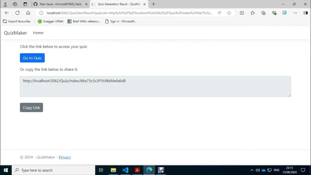 Quiz Maker - Sample Implementation for LLM Structured Outputs - YouTube
