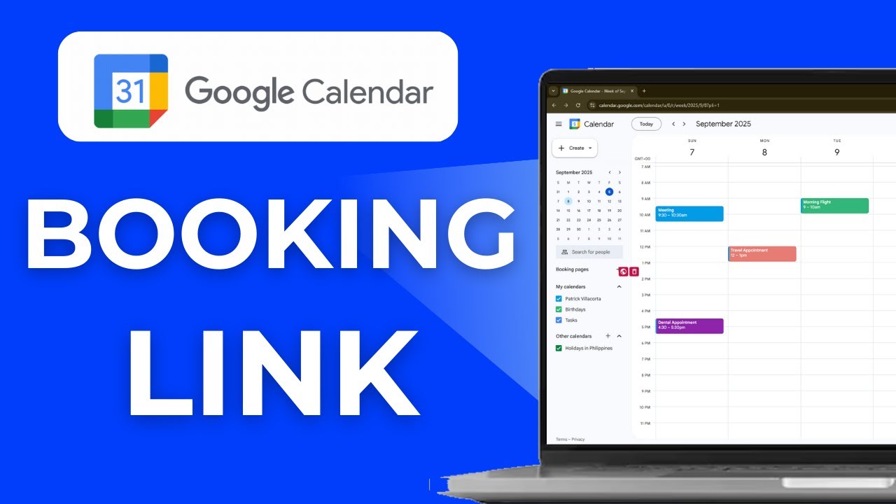 How to Create a Booking Link for Scheduling Appointments With Google ...