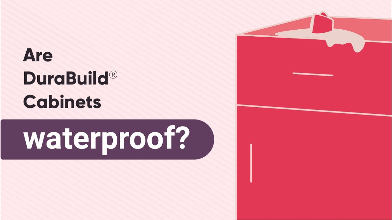 Testing the best: Moisture Resistance | DuraBuild® Cabinets - YouTube