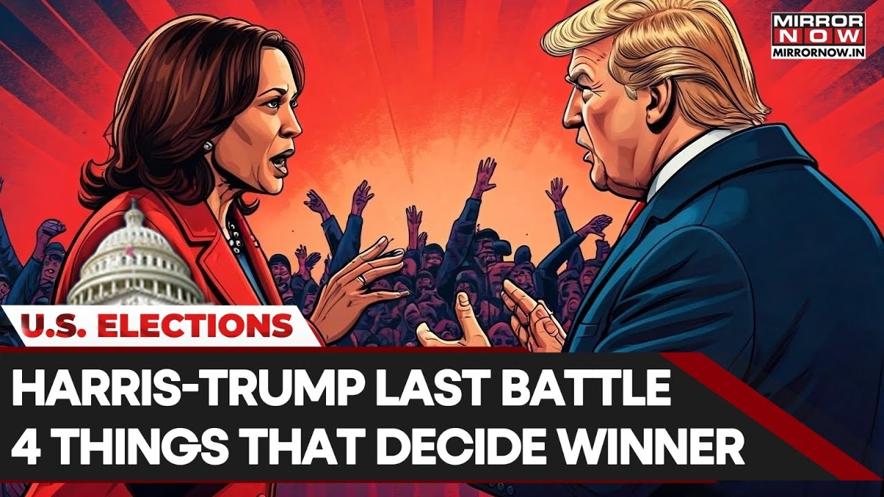 America Votes: What 4 Factors Decide The Winner? Trump Vs Harris Final ...