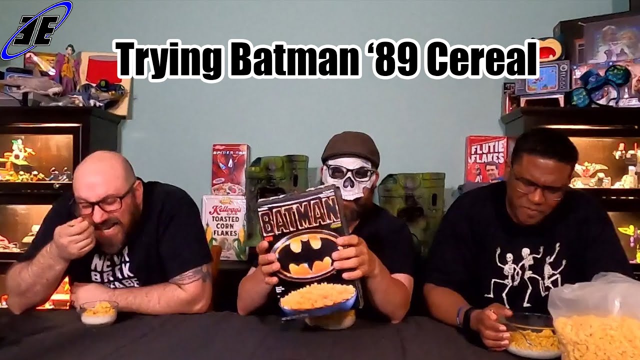 Trying Batman '89 Cereal | Eating Old Cereal series - YouTube