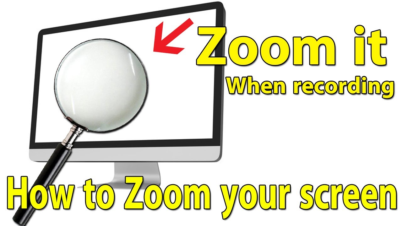 របៀប zoom អេក្រង់កុំព្យូទ័រពេលកំពុងថត | How to zoom your computer while ...
