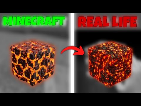 TOP 10 Minecraft Blocks in Real Life 😱 | GAME vs REAL | Minecraft ...