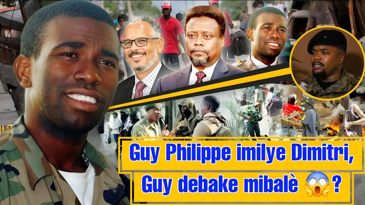 11è nan aswè Guy Philippe ap fè pye sol nan mibalè,Guy frape Dimitri ...