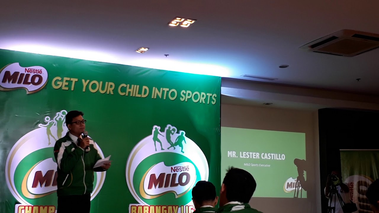 Nestle MILO x Milo Champ Camp and Barangay Milo Liga - YouTube