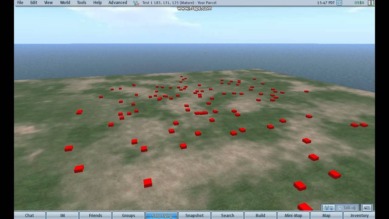 OpenSimulator + MASON (Multi-Agent Simulator Of Neighborhoods) - YouTube