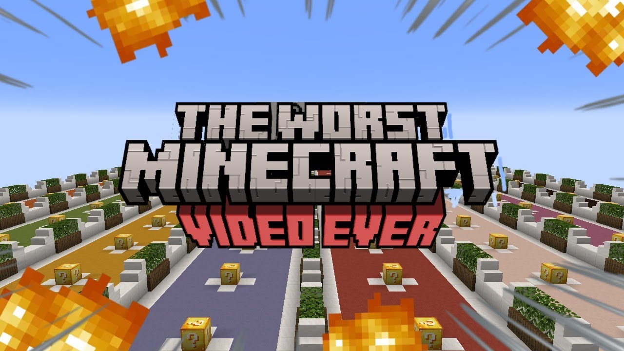 The WORST Minecraft Video Ever - YouTube