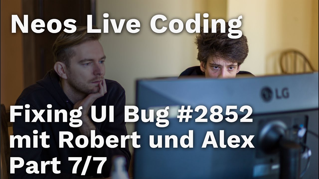 Neos CMS Live Coding - Fix Neos UI BUG #2852 Part 7/7 | Sandstorm - YouTube
