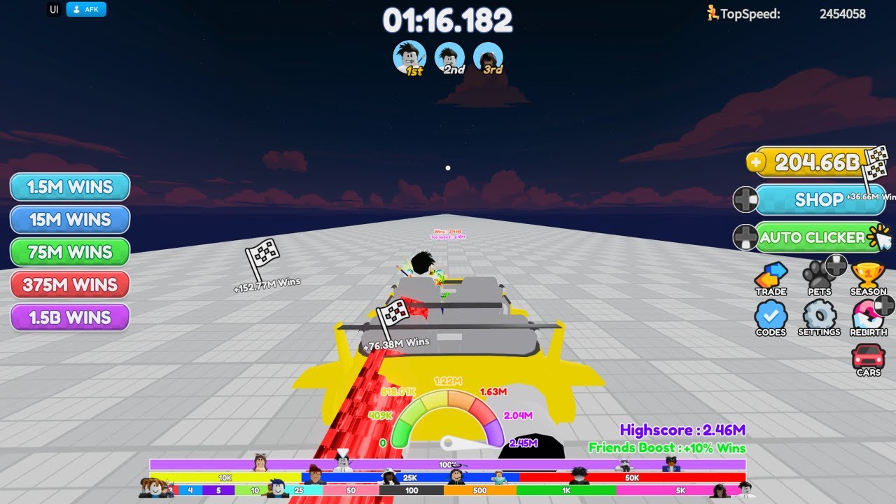 44th Rebirth/ Roblox Race Clicker Episode 119 - YouTube