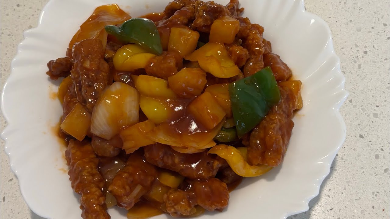 The little bit runny sauce makes it more delicious || Crispy tender ...
