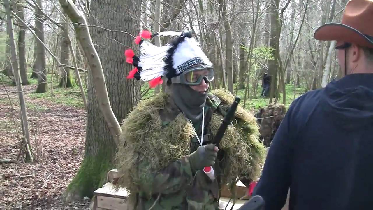 Experience Airsoft - 20th March - "The Great Cowboy Game" - YouTube