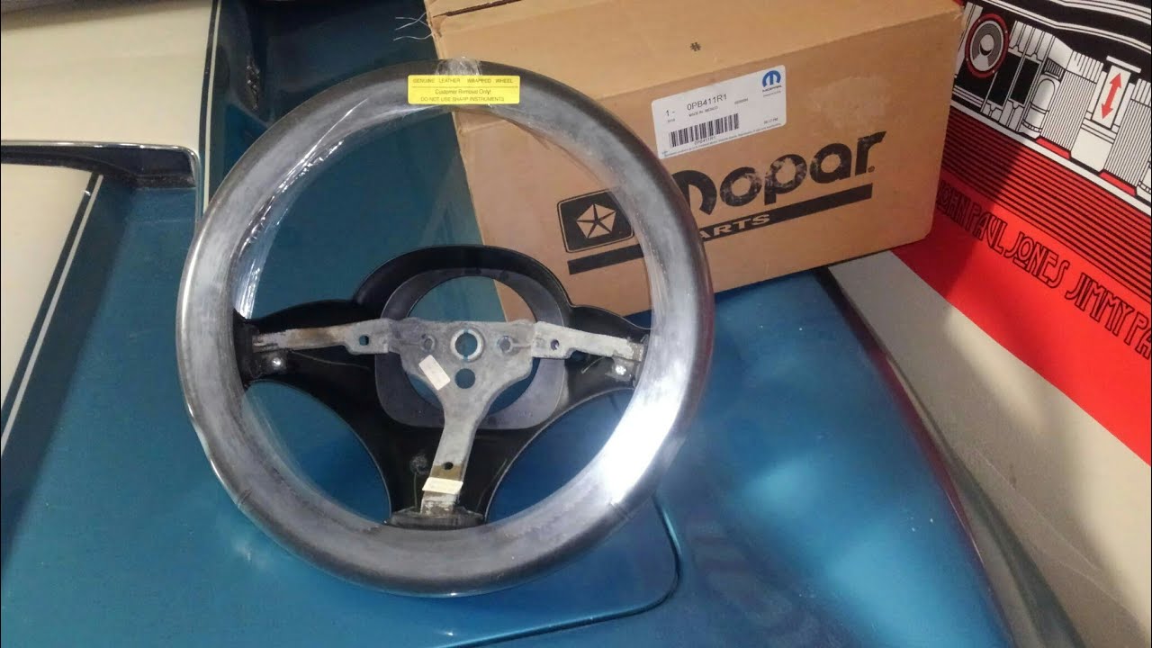 Dodge Viper Gen II New Old Stock Steering Wheel PB411R1 - SOLD - YouTube