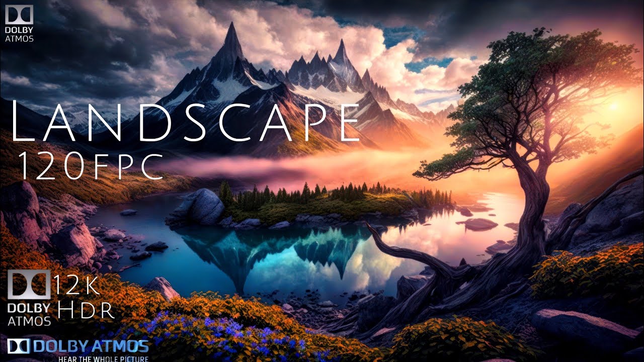 Landscape Dolby Atmos 12k HDR Animals or Beautiful Nature 120fpc - YouTube