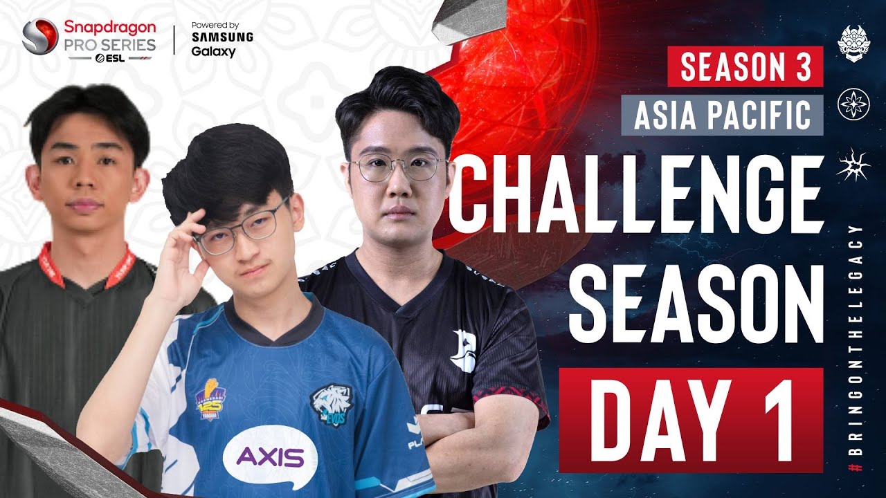 🔴 [EN] Snapdragon Mobile Challenge Season | Season 3 Day 1 - YouTube