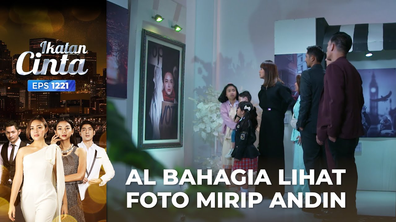 MIRIP BANGET!! AL Tersenyum Melihat Foto Mirip Andin | IKATAN CINTA ...