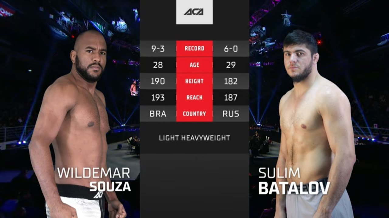 Вилдемар Соуза vs. Сулим Баталов | Wildemar Souza vs. Sulim Batalov ...