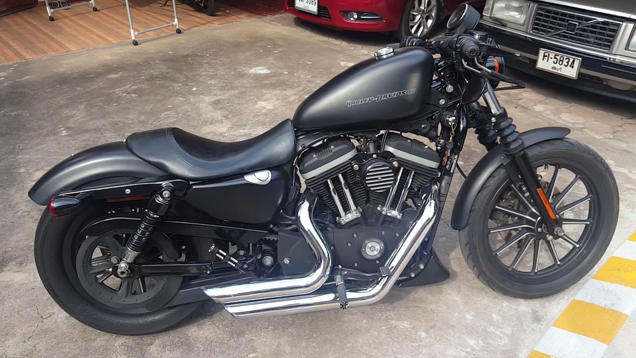Harley iron883 2010 - YouTube
