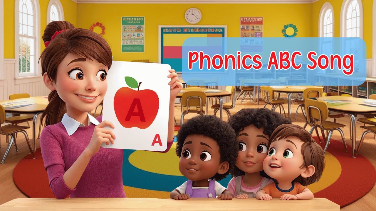 🔤 ABC Phonics Song – Learn the Alphabet and Letter Sounds for Kids! 🎶 ...