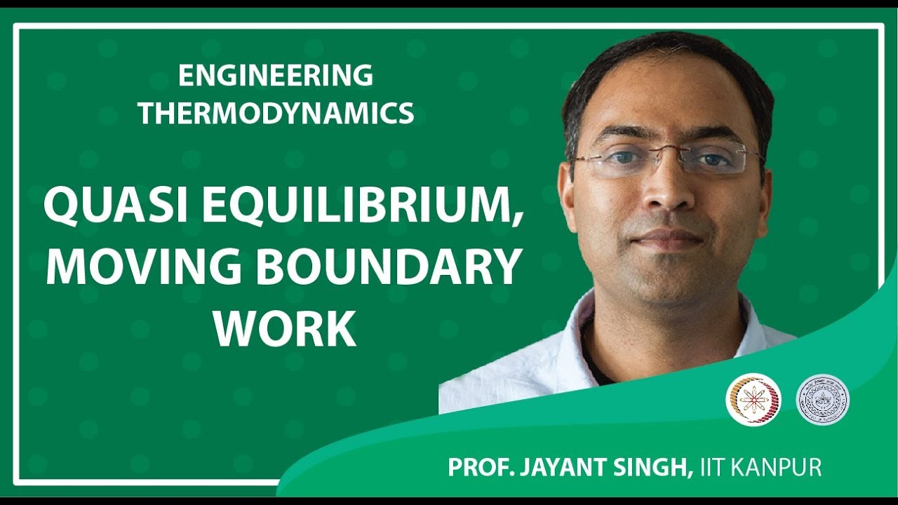 Quasi equilibrium, moving boundary work - YouTube