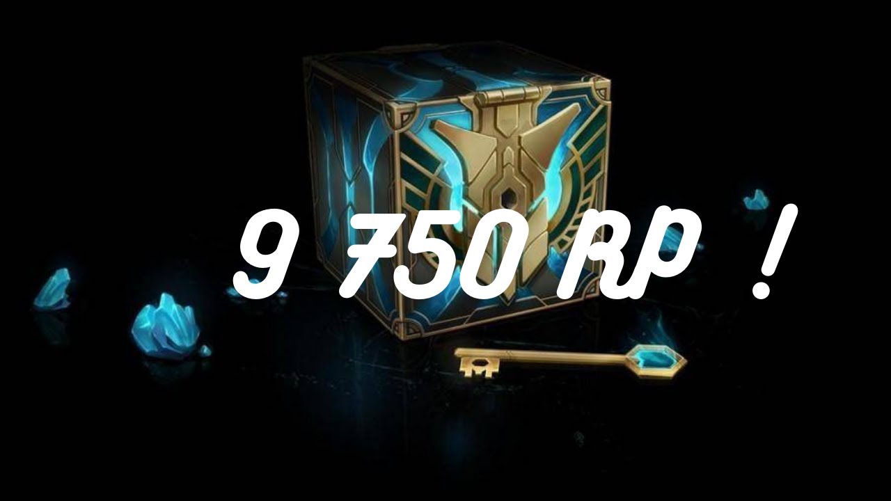 UNBOXING - League Of Legends - 9 750 RP - 50 Cases - YouTube