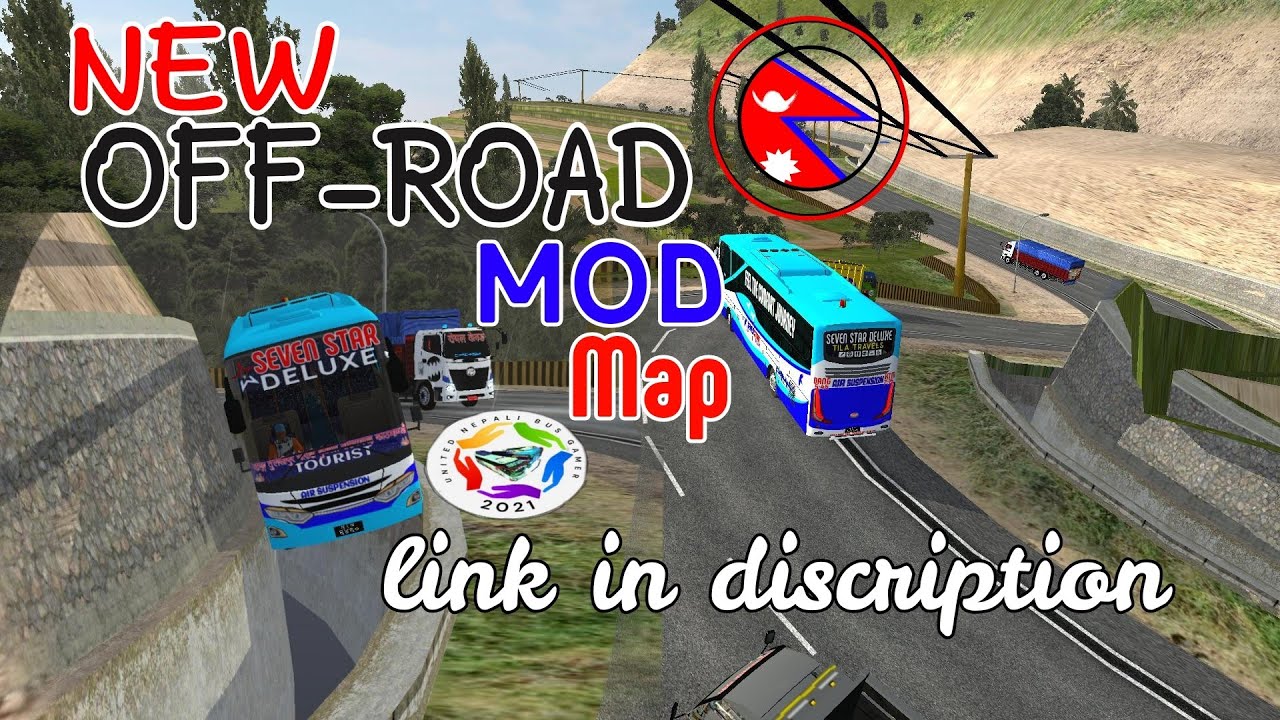 New OFF-ROAD MOD Map credit @aliyangmp @BLSN_Nepal full hilly turn mod ...