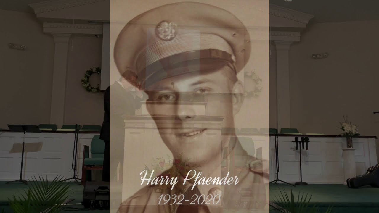 Harry Pfaender's Memorial Service Nov. 14, 2020 - YouTube