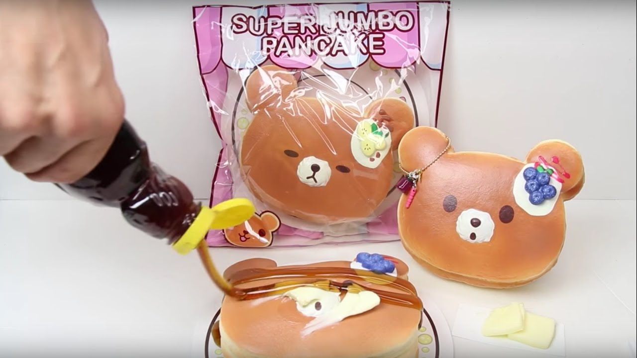Super Jumbo Pancake Squishy! - YouTube