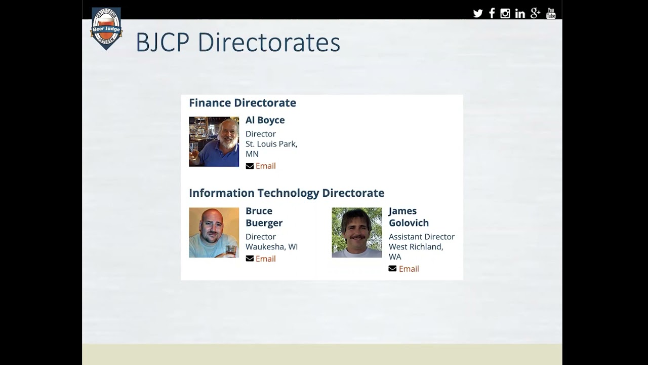 BJCP Members Meeting 2021 - YouTube